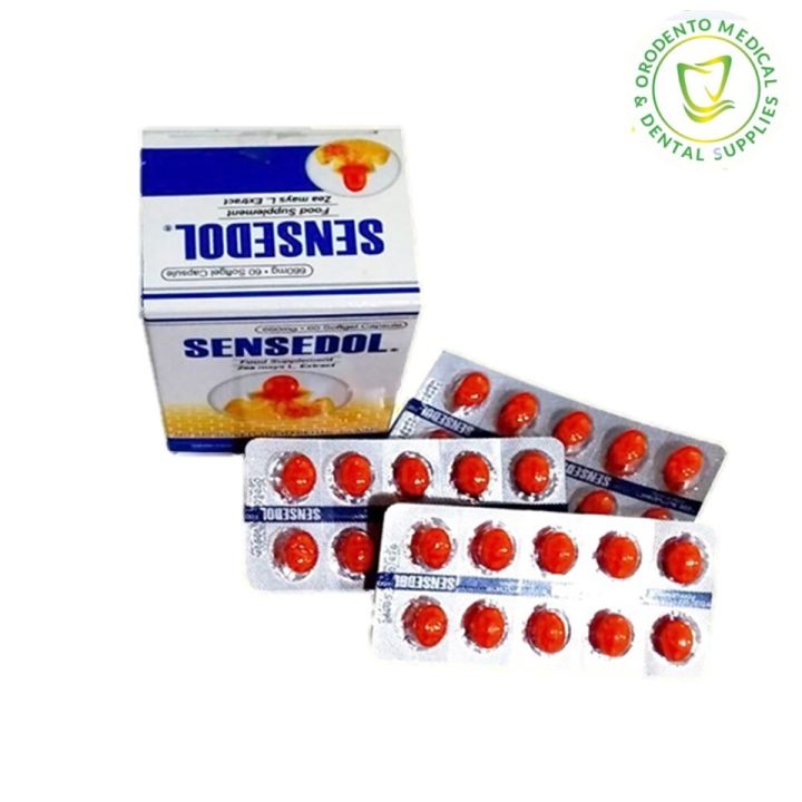 Sensedol Food Supplement 660mg Zea Mays L. Extract | Lazada PH