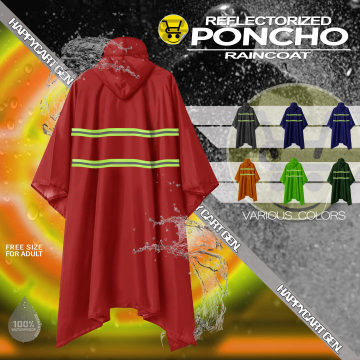 High Quality Motorcycle Waterproof Rain Coat PONCHO Upgraded Soft ...