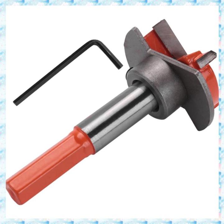 (ZHUG) Hinge Jig Drill Guide Set, Hex Handle Adjustable 35mm forstner ...