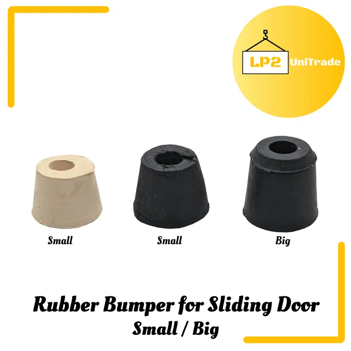 10pcs) Rubber Bumper for Sliding Window & Door – Black & White | Small ...