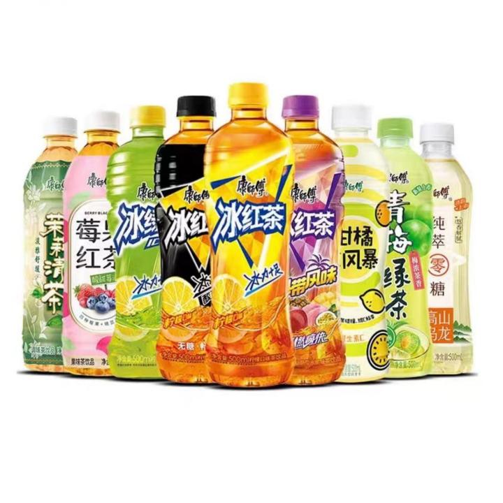 康师傅 瓶装饮料 500ml装 多口味可选 Master Kong bottled drinks 500ml, multiple ...
