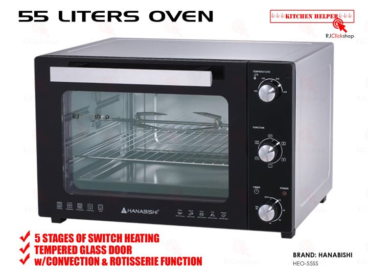 Hanabishi electric oven 45 liters store