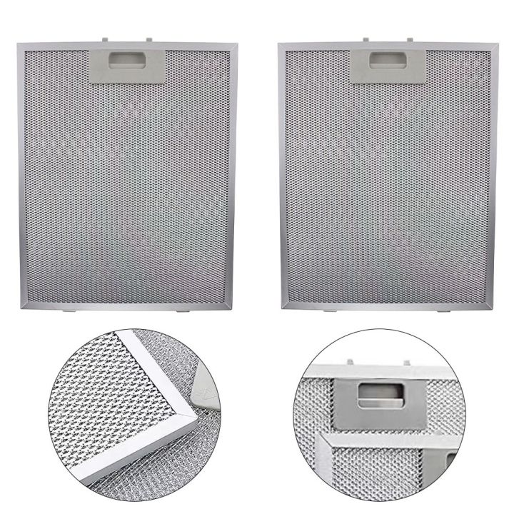 2Pcs Filter Cooker Hood Filters Metal Mesh Extractor Vent Filter 320 X ...