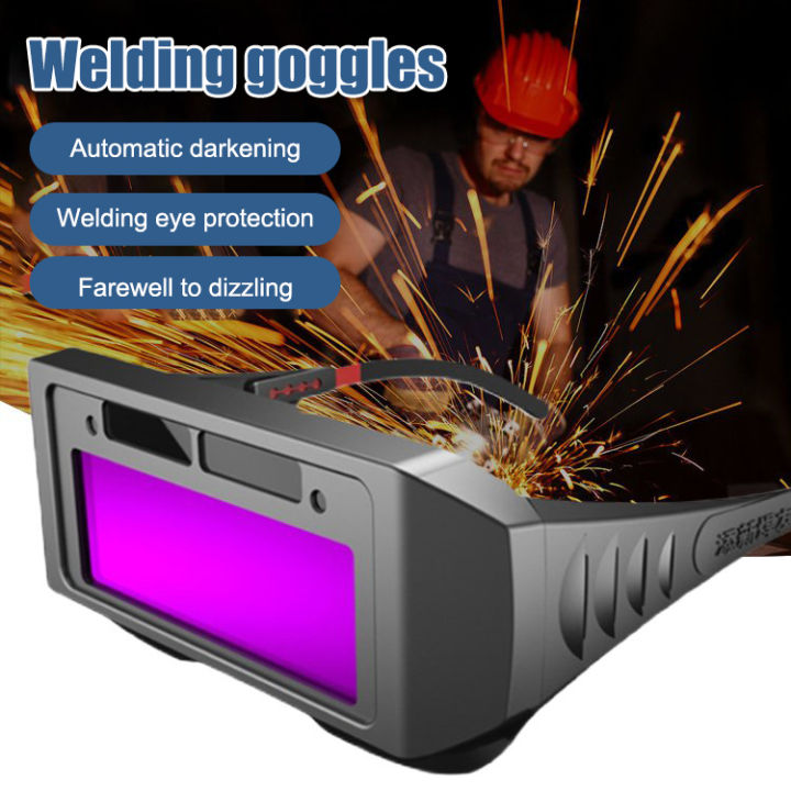 Welding glasses automatic darkening argon arc welding special goggles ...