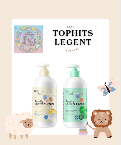 BZU BZU Family Shower Cream Milk & Silk /Anti-bacterial (800ml) | Lazada