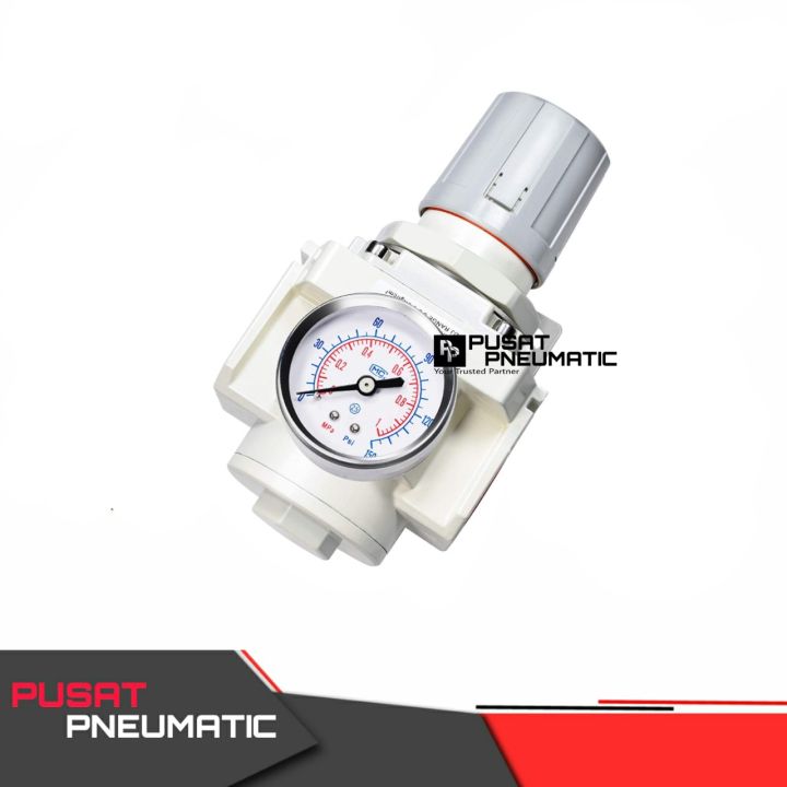 AR 5000-10 Regulator Angin Regulator Pneumatic Regulator Udara Drat 1" AR 5000-10 | Lazada Indonesia