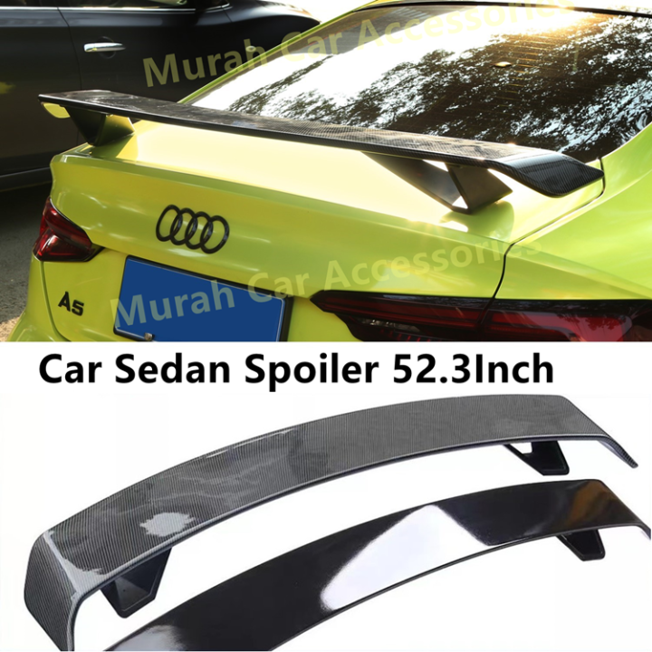 Car Universal Rear Spoiler Lip Extension Wing 52.3Inch | Lazada