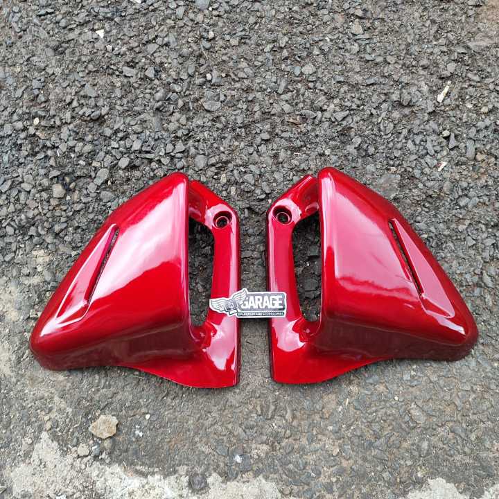 Kupingan Tangki Honda Tiger 2000 MERAH MARUN Cover Tutup Tengki Tiger ...