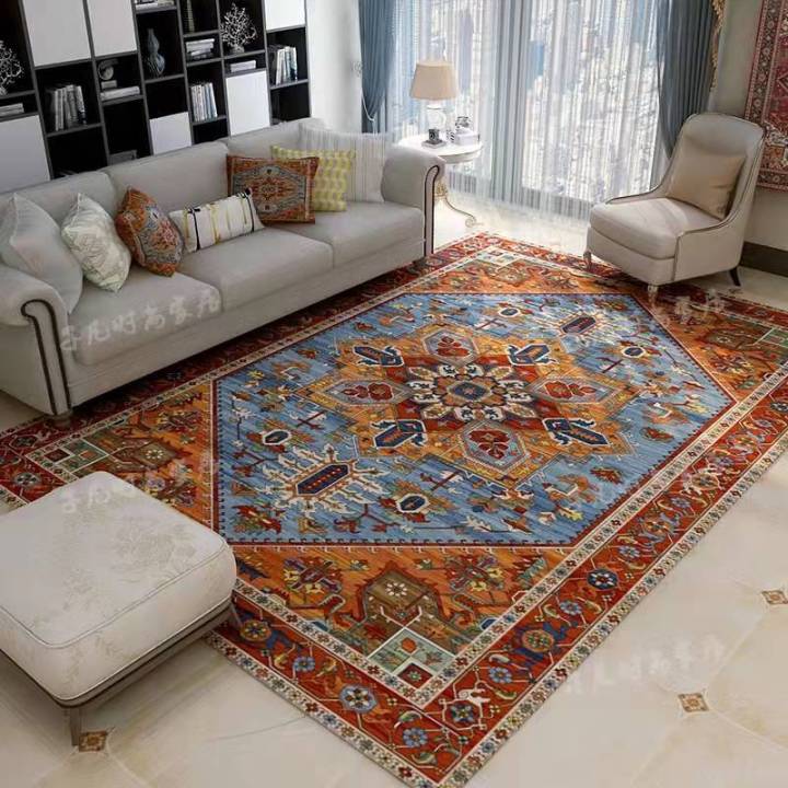 Mordern Soft Abstract Distressed Area Rugs For Bedroom Living Room Rug ...