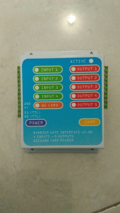 Jual Interface kontrol barrier gate portal palang parkir USB | Lazada ...