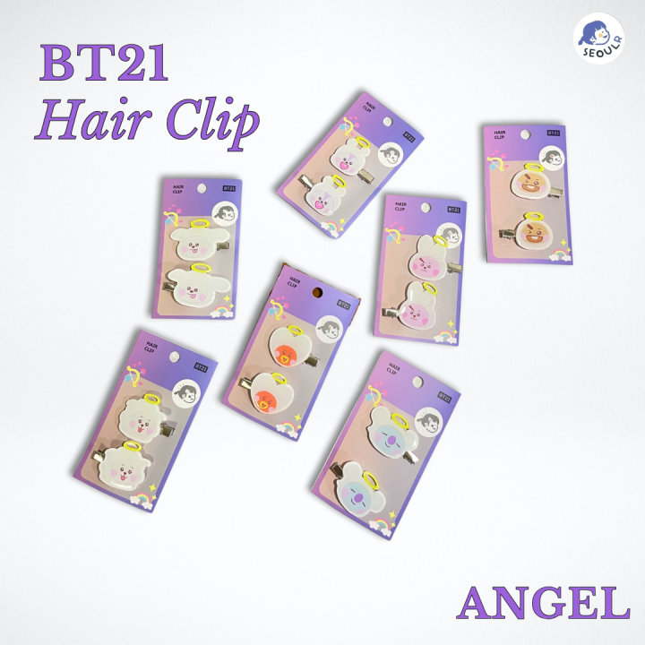 SEOULR | BT21 Hair Clip Angel | Lazada.co.th