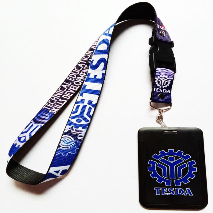 Id badge TESDA LANYARD ID lace lanyard Sling | Lazada PH