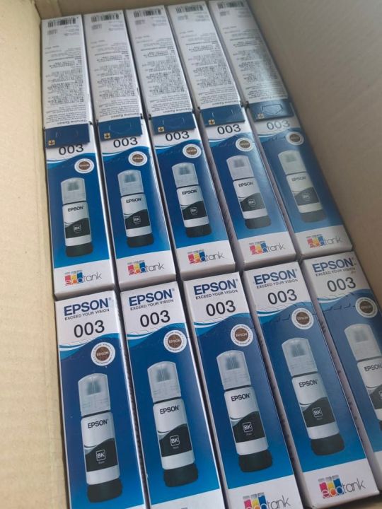 Genuine Epson Ink 003 Black (1 Box/60pcs) | Lazada PH