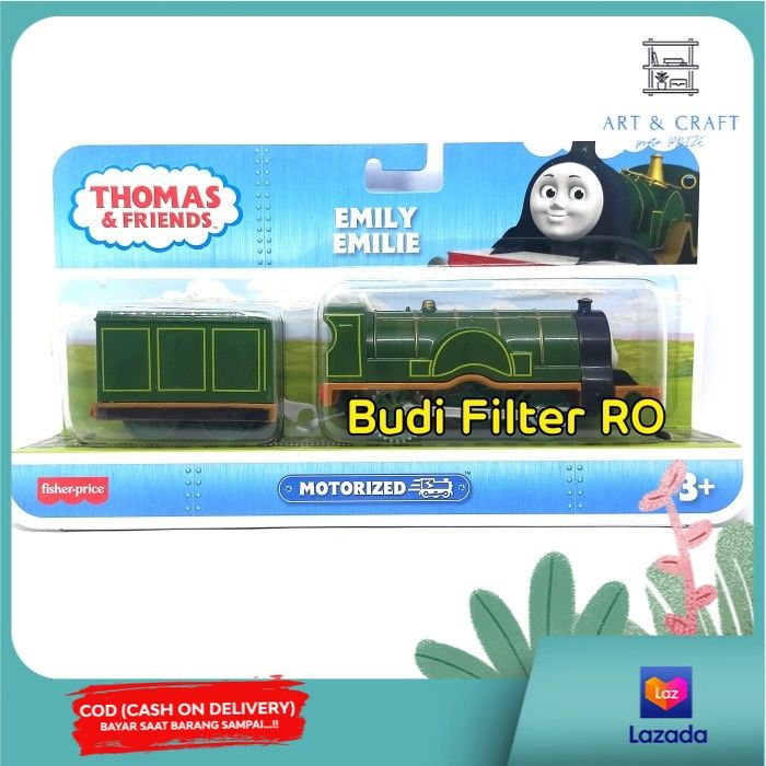EMILY Thomas and Friends MOTORIZED kereta gandeng dus baru | Lazada ...