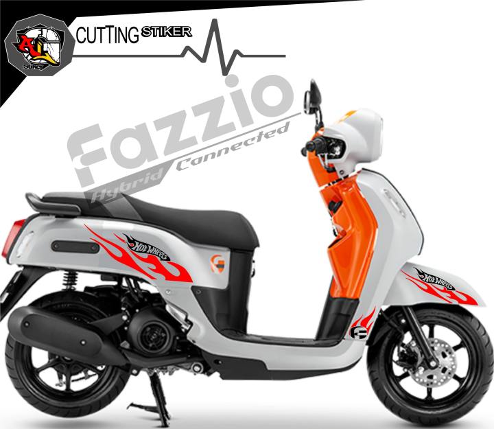 SC.303/CUTTING STICKER/STRIPING FAZZIO API HOT WHEELS/STIKER FAZZIO API ...