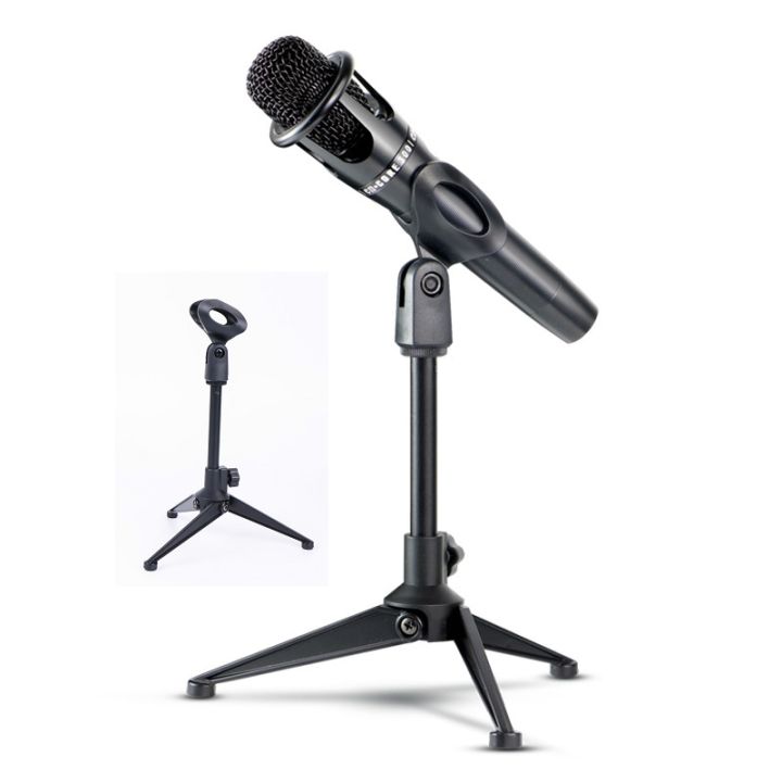 Giá đỡ micro để bàn, giá đỡ micro 3 chân điều chỉnh chiều cao chân kim ...