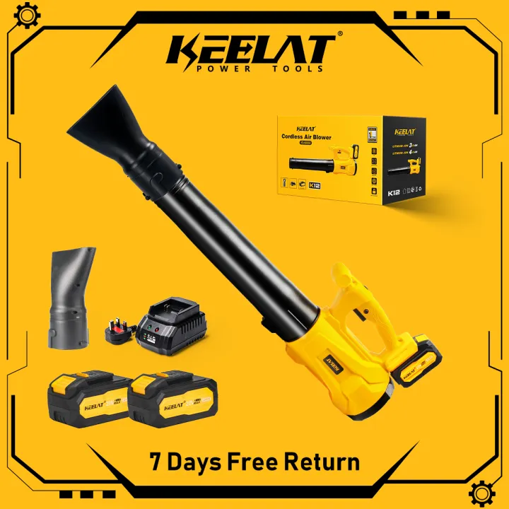 KEELAT Blower Daun Blower Udara Tanpa Kabel Blower Udara Tugas Berat ...
