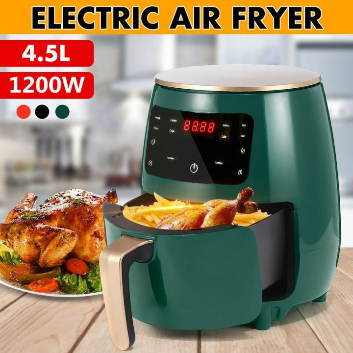 4.5L Air Fryer Oil free Health Fryer Cooker 1200W Home Multifunction ...
