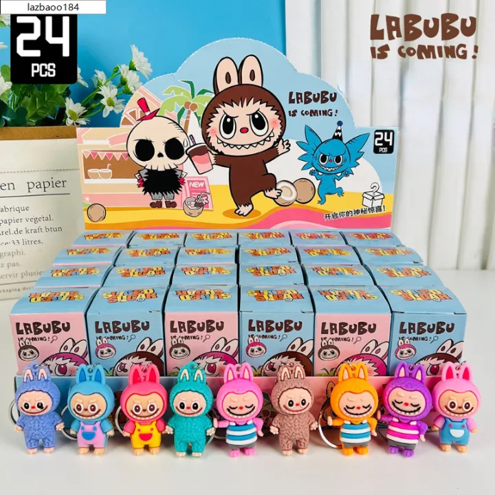 Snap Bags 1PC Capybara Labubu Sanrio Pikachu พวงกุญแจกล่องทึบของเล่น ...