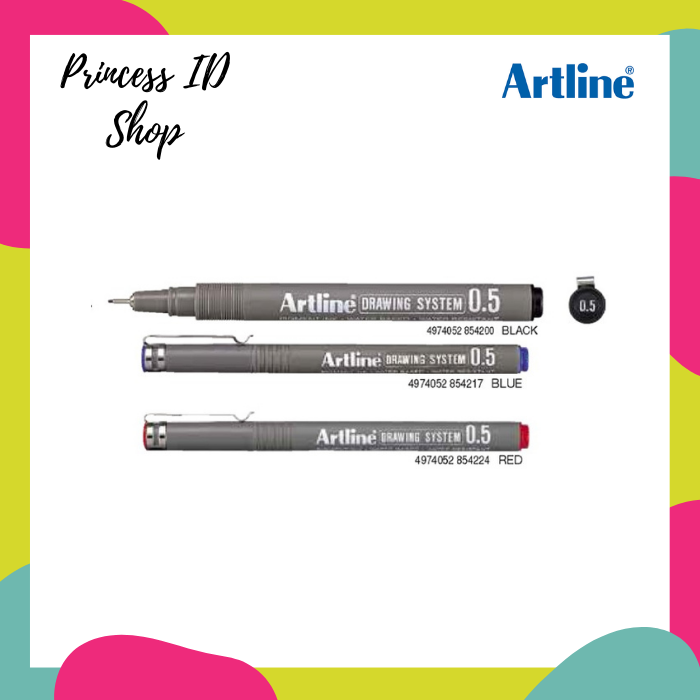 ARTLINE DRAWING SYSTEM PENS EK-235 | Lazada Indonesia