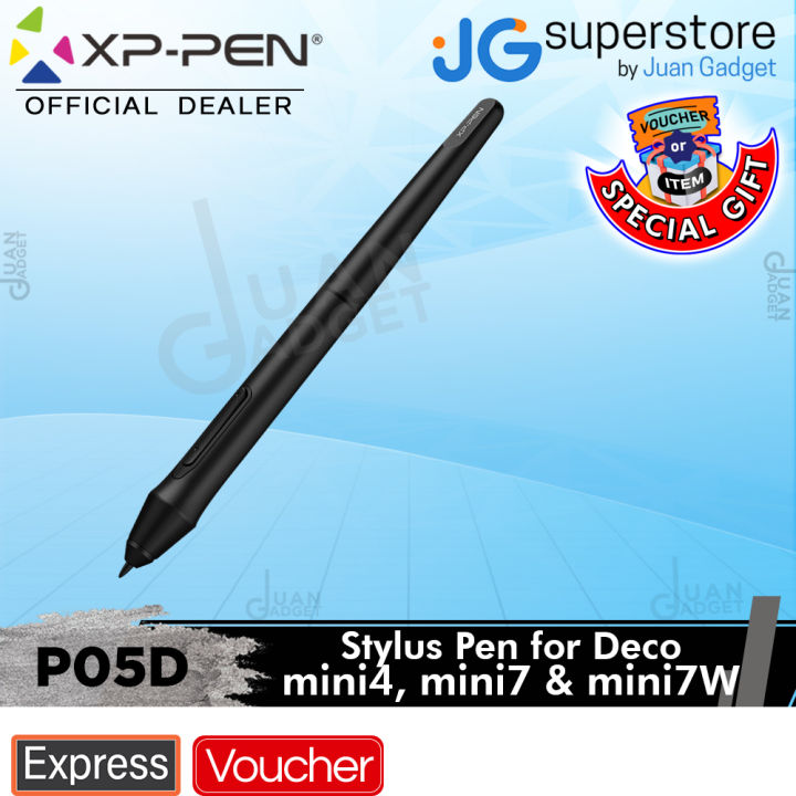 XP-Pen PO5D Battery-Free Stylus Pen with 60 degrees Tilt Function, 8192 ...