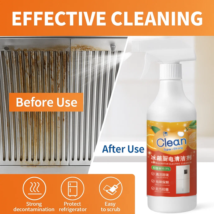 Kitchen Appliance Cleaner GREASE STAIN REMOVER For Stove, Oven ...