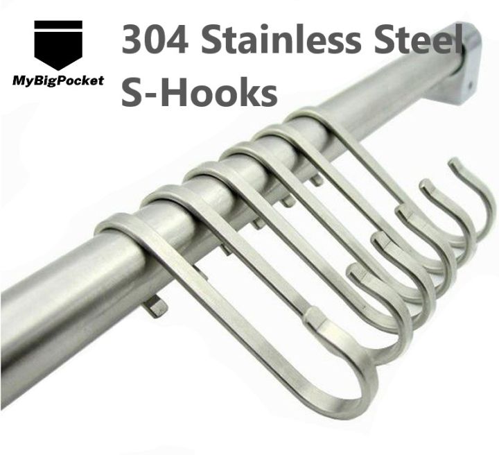 Heavy Duty Stainless Steel 304 Grade Multipurpose Kitchen S Hook ...