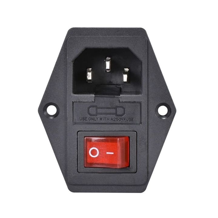 VINDY 10A/250V AC Power Socket 15A 3Pin Boat Rocker Switch Electronic ...
