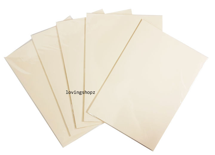Kertas Spectra Warna Cream (kode 110) Per Set Isi 20 lbr /Kertas HVS A4 ...