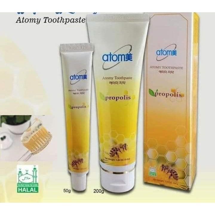ATOMY PROPOLIS TOOTHPASTE (UBAT GIGI PROPOLIS) 50G 200G 艾多美蜂胶牙膏 | Lazada
