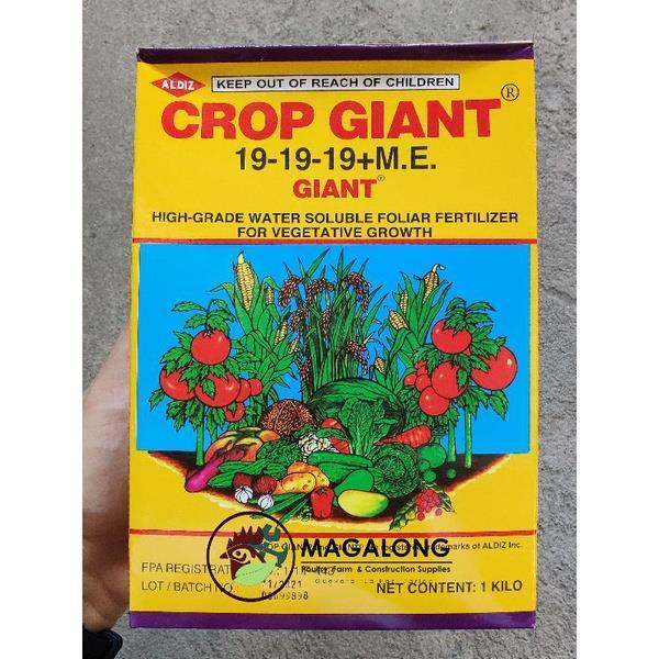 tool CROP GIANT 19-19-19 M.E. FOLIAR FERTILIZER - 1 KILO | Lazada PH