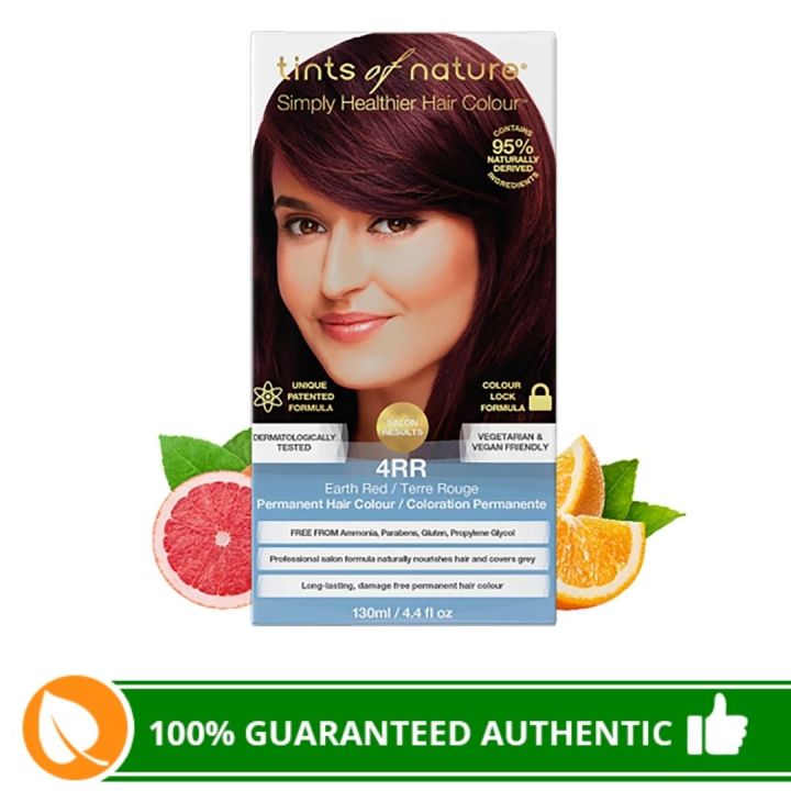 Tints of Nature 4RR Earth Red Hair Color 130ml | Lazada PH