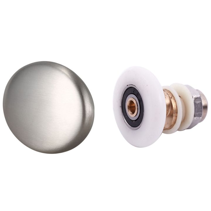 Stainless Steel Soap with Shower Sliding Door Roller Runner Wheel 27mm ...
