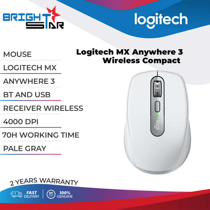 Logitech MX Anywhere 3 Wireless Compact Performance Mouse | Lazada