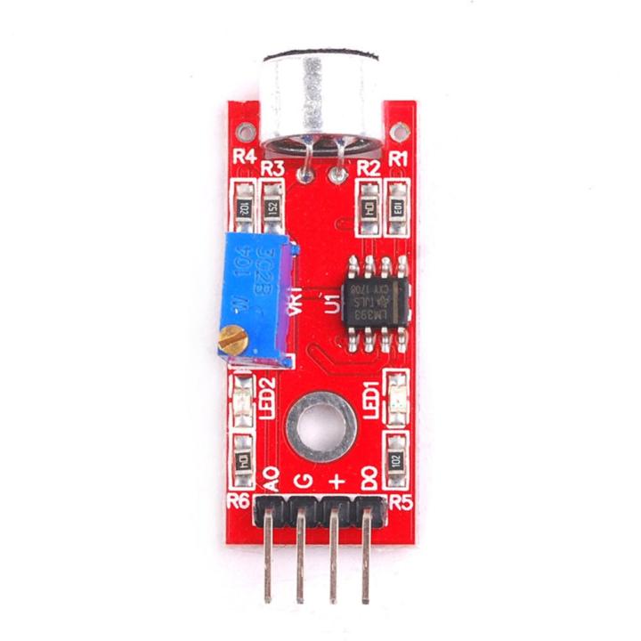 Sound Microphone Sensor Module High Sensitivity Sound Control Module Signal Output Indication DC ...