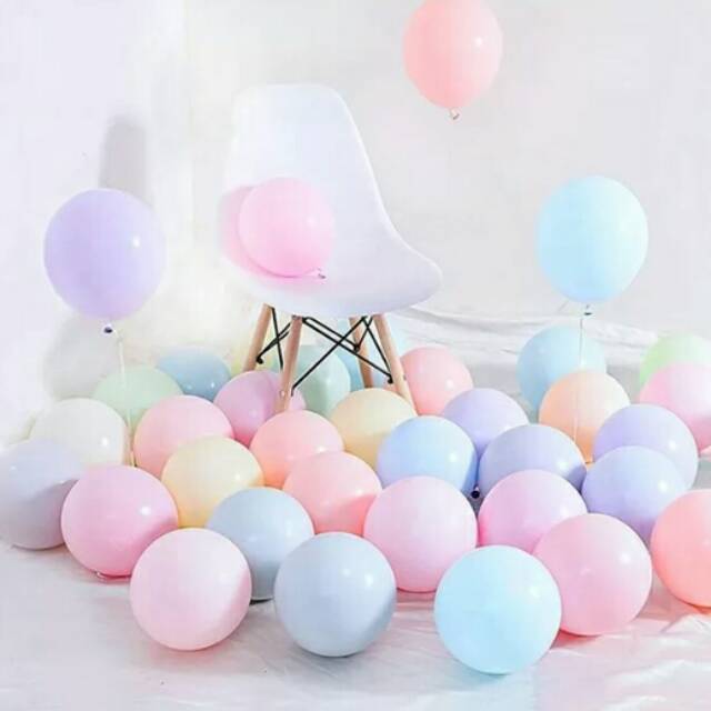 BISA COD - BALON PASTEL ISI 10 PCS 12 INCI - BALON PESTA - BALON MURAH ...