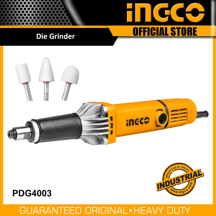 INGCO Industrial Electric Die Grinder 400W with Variable Speed PDG4003 ...