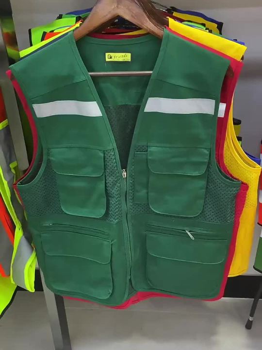 Reflective Waistcoat Construction Site Meituan Work Clothes Printing ...