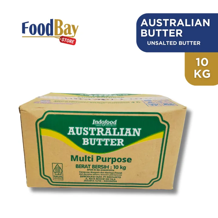 INDOFOOD - Australian Butter Unsalted 10 Kg / Mix Margarin & Mentega ...