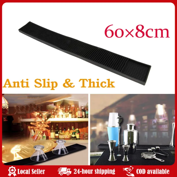 Rubber Bar Mat Coffee Maker Countertop Spill Mats Bar Service Mat Dish ...
