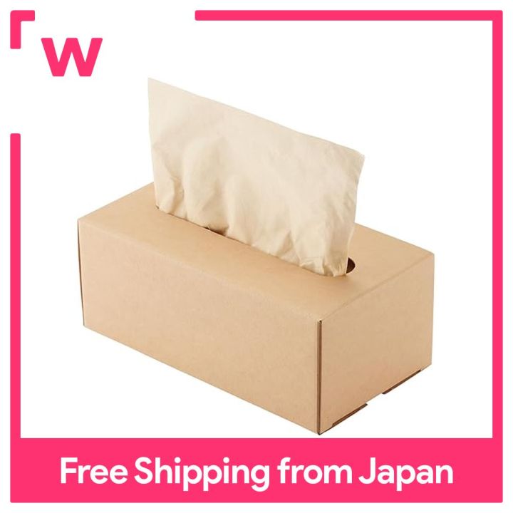 MUJI Kraft tissue box / for soft pack tissue MAA30A2A | Lazada Singapore