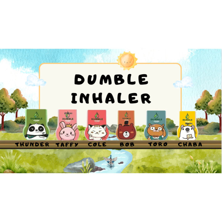 COD Double Inhaler Dumble Inhaler Cute Characters 100 Authentic | Lazada PH