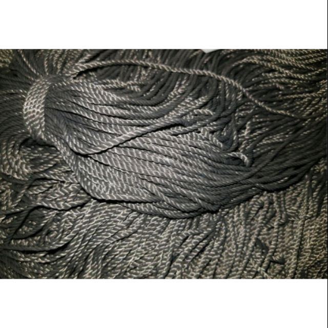 Dây dù 3mm màu đen bó 1kg dây thả diều đan lưới | Lazada.vn