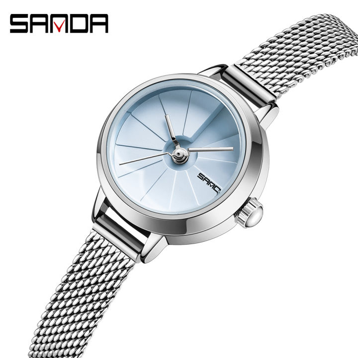 SANDA Top Luxury Brand Womens Fashion Casual Watch Waterproof Womens ...