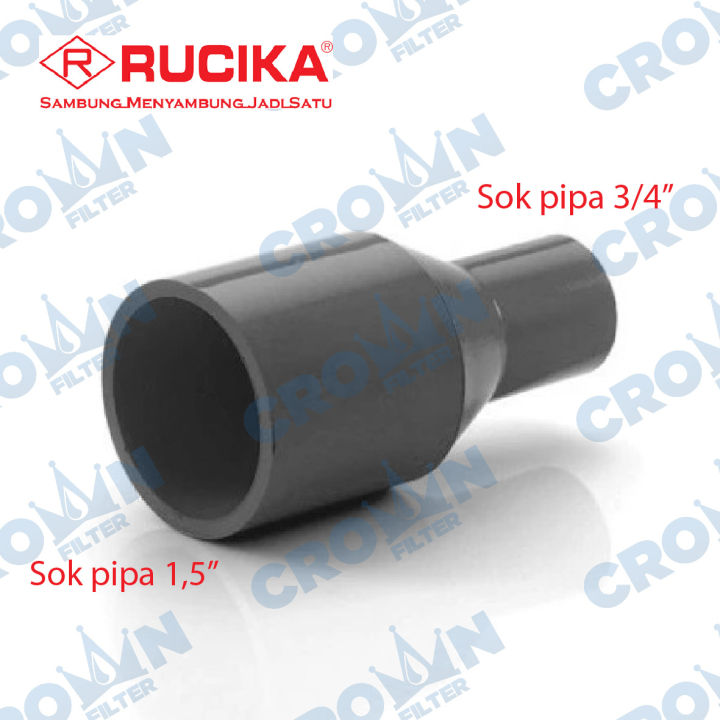 [RUCIKA] Vlok Sok 1,5" x 3/4" / Reducing Socket | Lazada Indonesia