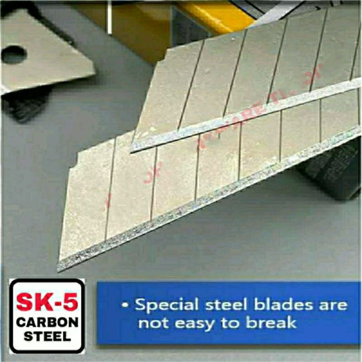 💯% Original MEIGANG SK-5 CARBON STEEL HEAVY DUTY CUTTER KNIFE / KNIFE ...