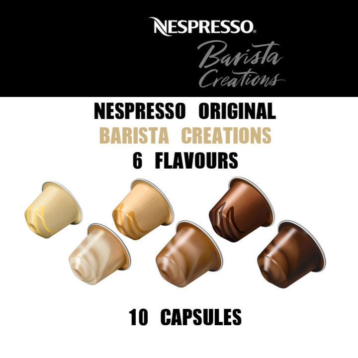 HCM - Nespresso Coffee Capsule Chiaro, Scuro, Corto- Barista Creations ...