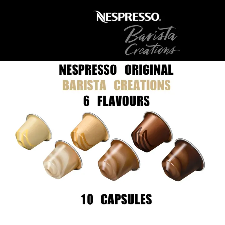 HCM - Nespresso Coffee Capsule Chiaro, Scuro, Corto- Barista Creations ...