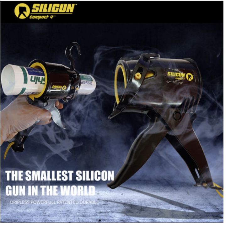 SILIGUN Silicone Caulking Gun - Anti Drip Extreme-Duty Caulking Gun ...
