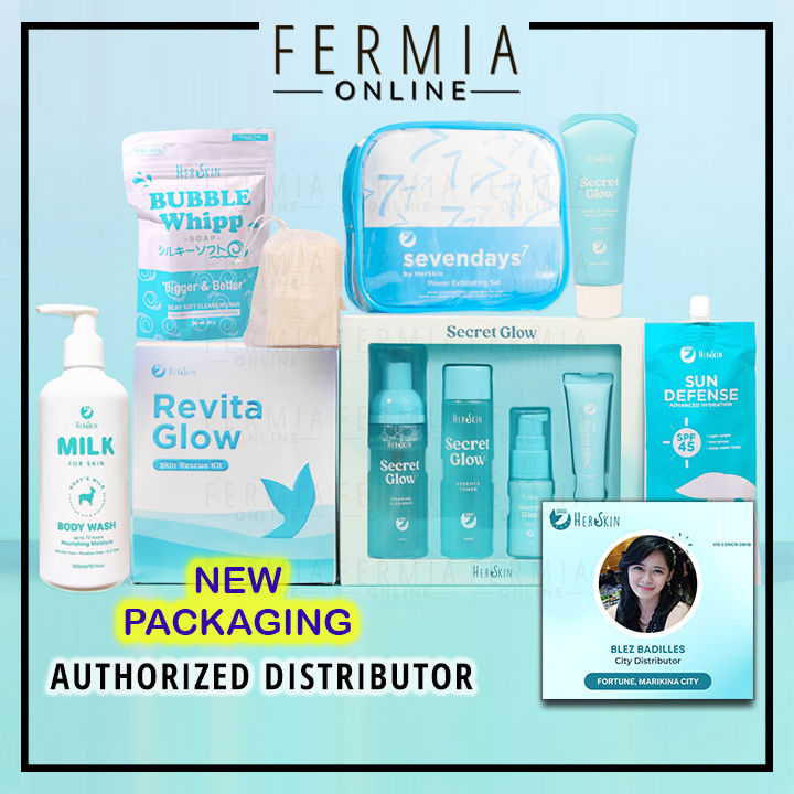 Her Skin Revita glow Skin Rescue Kit [ONHAND] | Lazada PH